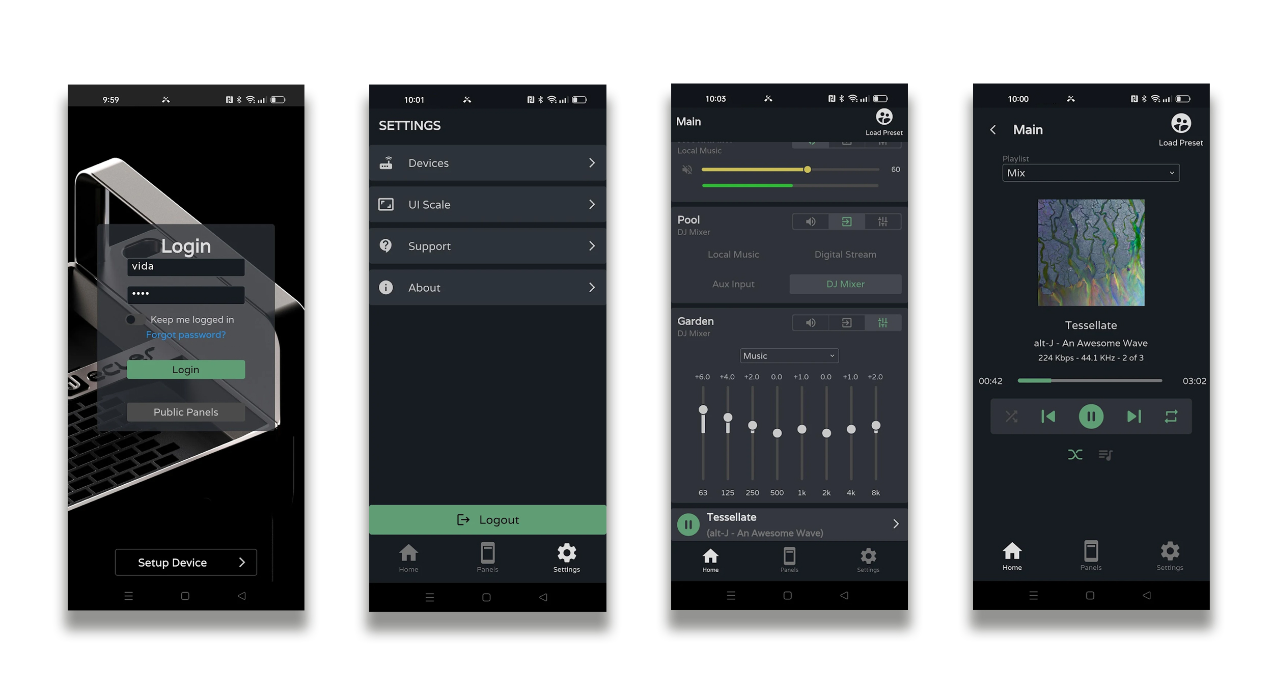 Ecler VIDA App - Ecler Pro Audio
